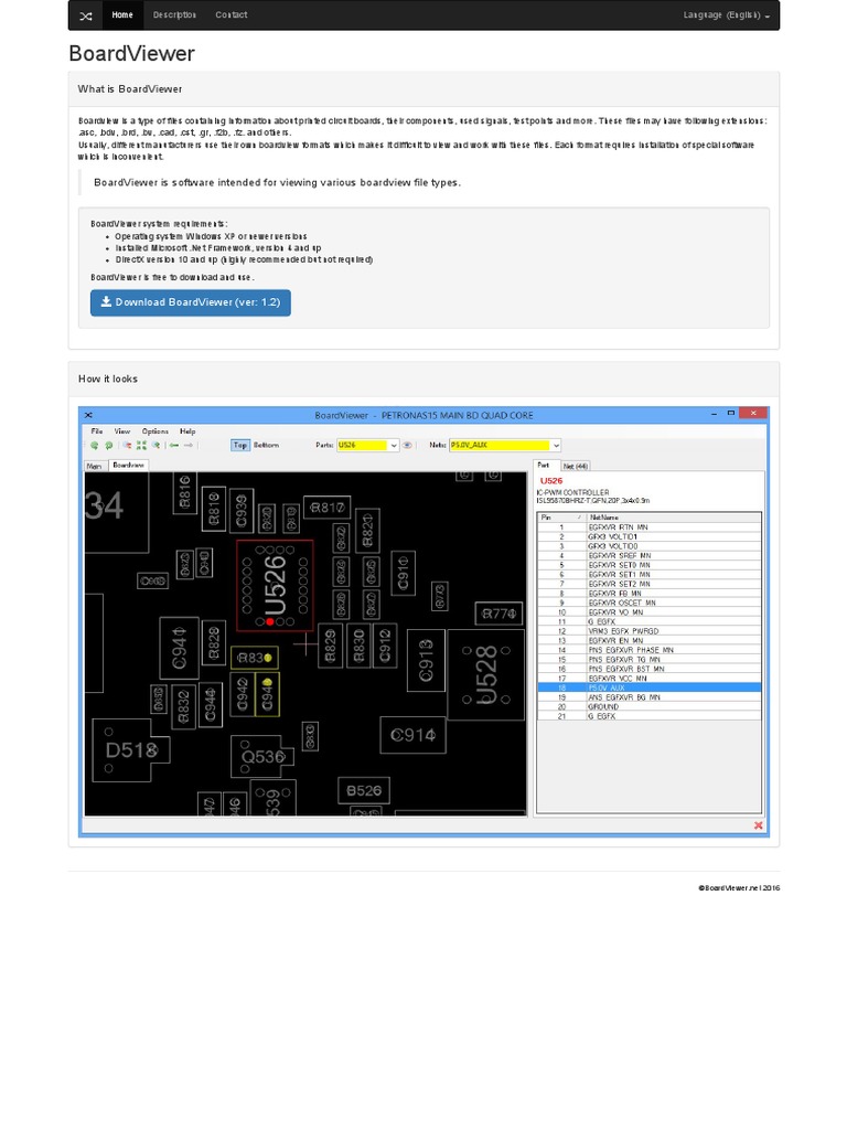 Boardviewer - Program For Viewing All Types of Boardview Files | PDF ...