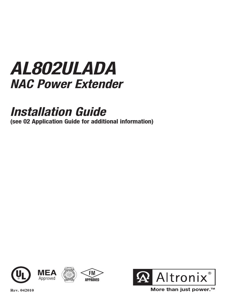 Manual de Instalación AL802ULADA | PDF | Power Supply | Electric Power
