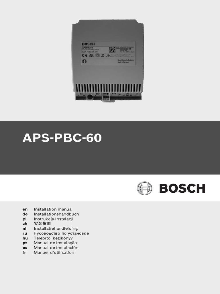 APS PBC 60 - V1.2a | PDF | Power Supply | Electromagnetic Interference