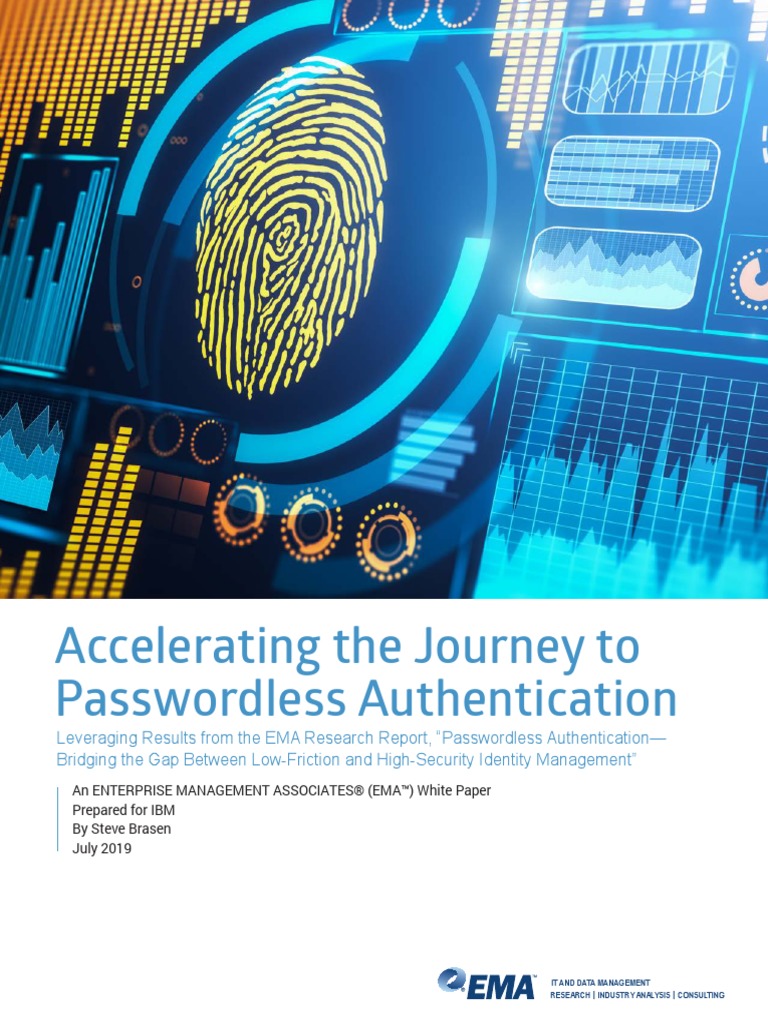 Accelerating The Journey To Passwordless Authentication | PDF | Authentication | Password
