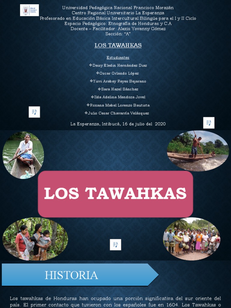 Los Tawahkas: Cultura e historia de la etnia indígena en Honduras | PDF ...