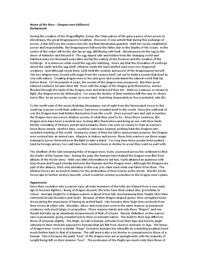 GS7173615Z - AS-05 World of Warcraft | PDF | Races And Factions Of Warcraft