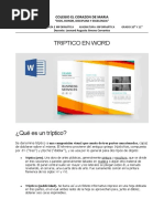Estructura y partes del tríptico | PDF