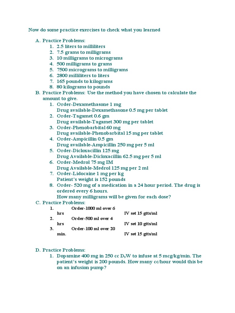 Order-1000 ML Over 6 Hrs 2. Order-500 ML Over 4 Hrs 3. Order-100 ML ...