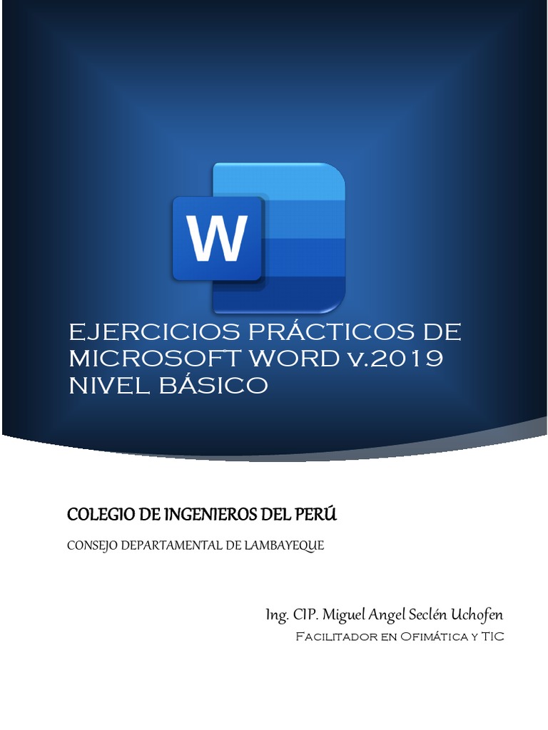 Taller de Microsoft Word Basico 2019 PDF | PDF | Microsoft Word | Informática y tecnología de la ...