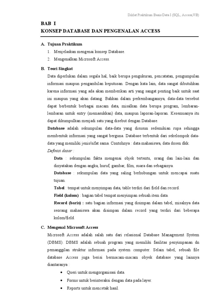 Modul Basisdata 1 | PDF