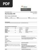 Licowax PE 520 | PDF | Wax | Polyethylene