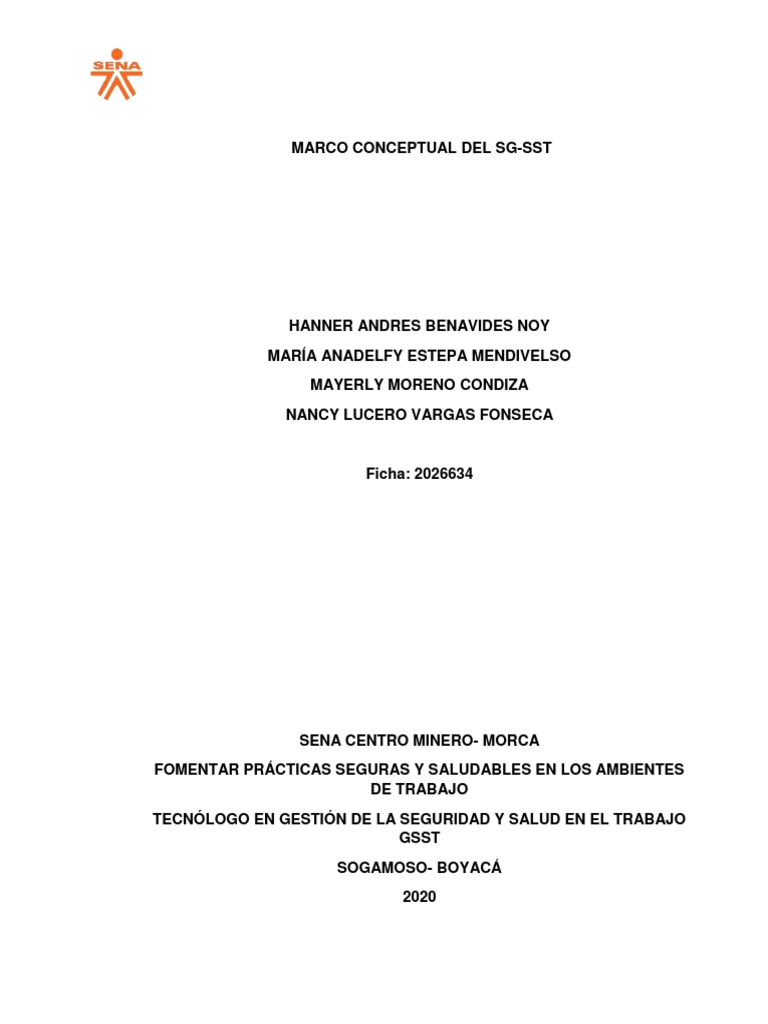 3.evidencia No 3 Marco Conceptual | PDF | Naturaleza | Salud y bienestar