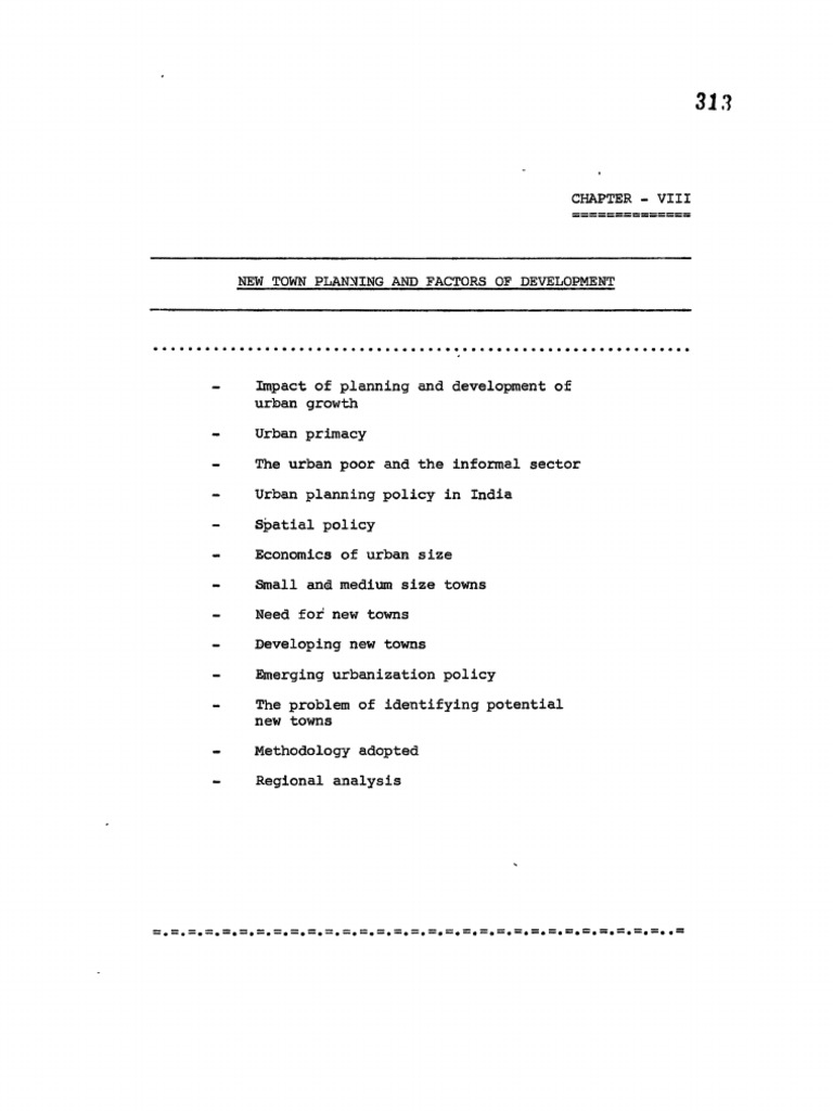 New Town Concept | PDF | Economic Development | Urban Sprawl