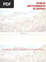Lecture 01 - History of Human Settlements | PDF | Society | Human