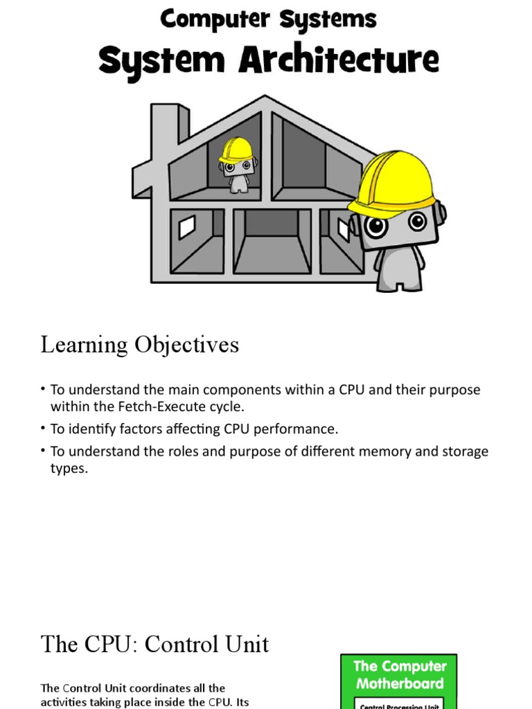 Systems Architecture Fetch Execute Cycle Pdf Multi Core Processor