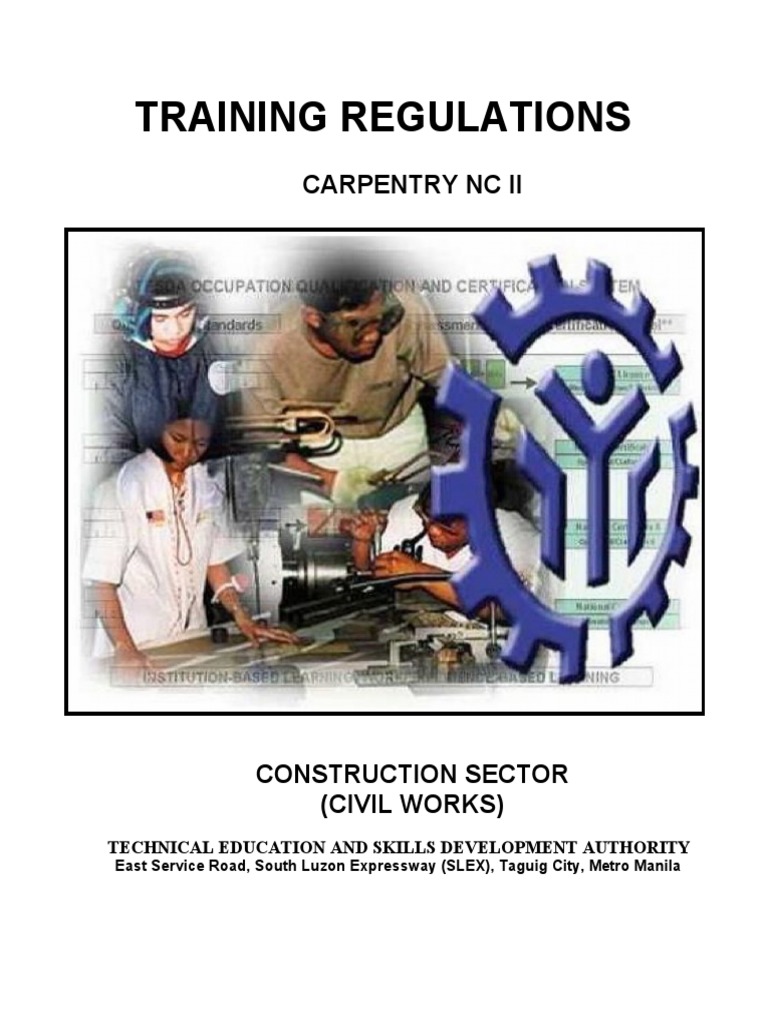 TR - Carpentry NC II Amended | PDF | Competence (Human Resources ...