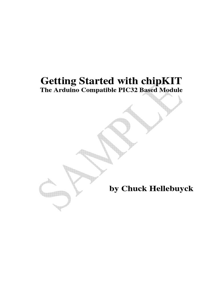Getting Started With Chipkit: The Arduino Compatible Pic32 Based Module | PDF | Arduino | Subroutine