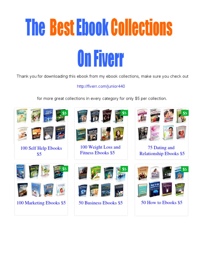 Affordable Ebook Collections for $5 | PDF