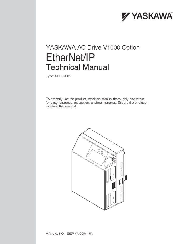 Ethernet/Ip: Technical Manual | Download Free PDF | Electrostatic ...