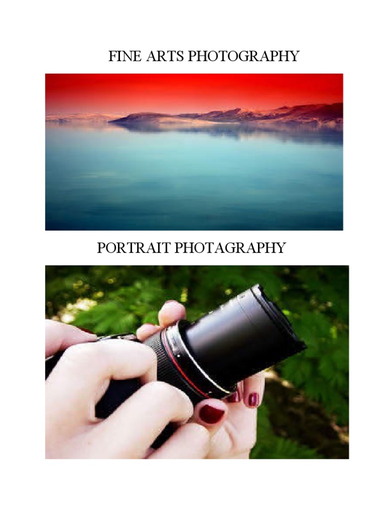 Fine Arts Photography | PDF