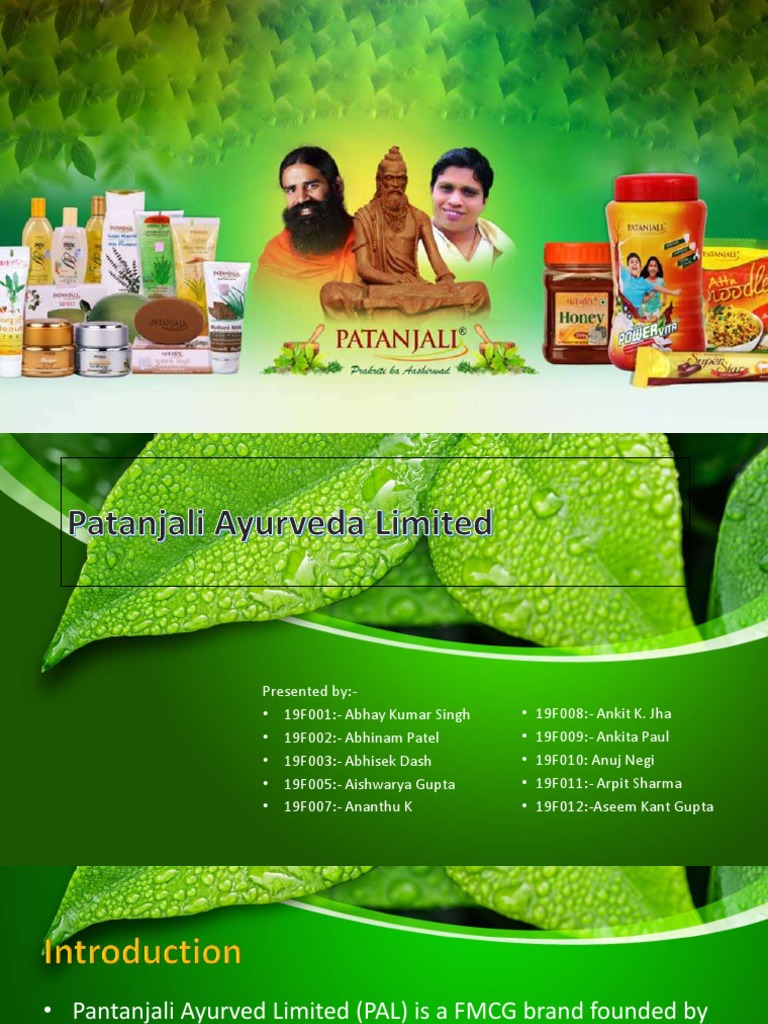 Patanjali PDF | PDF | Business | Marketing