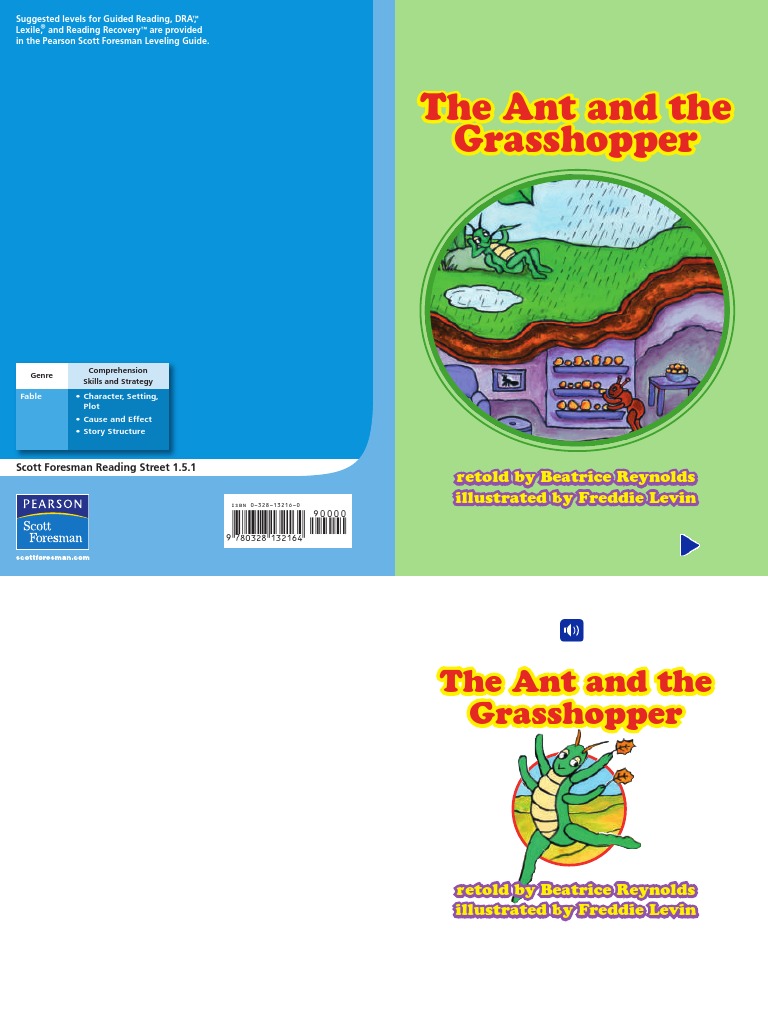 The Ant and The Grasshopper PDF | PDF | Fable