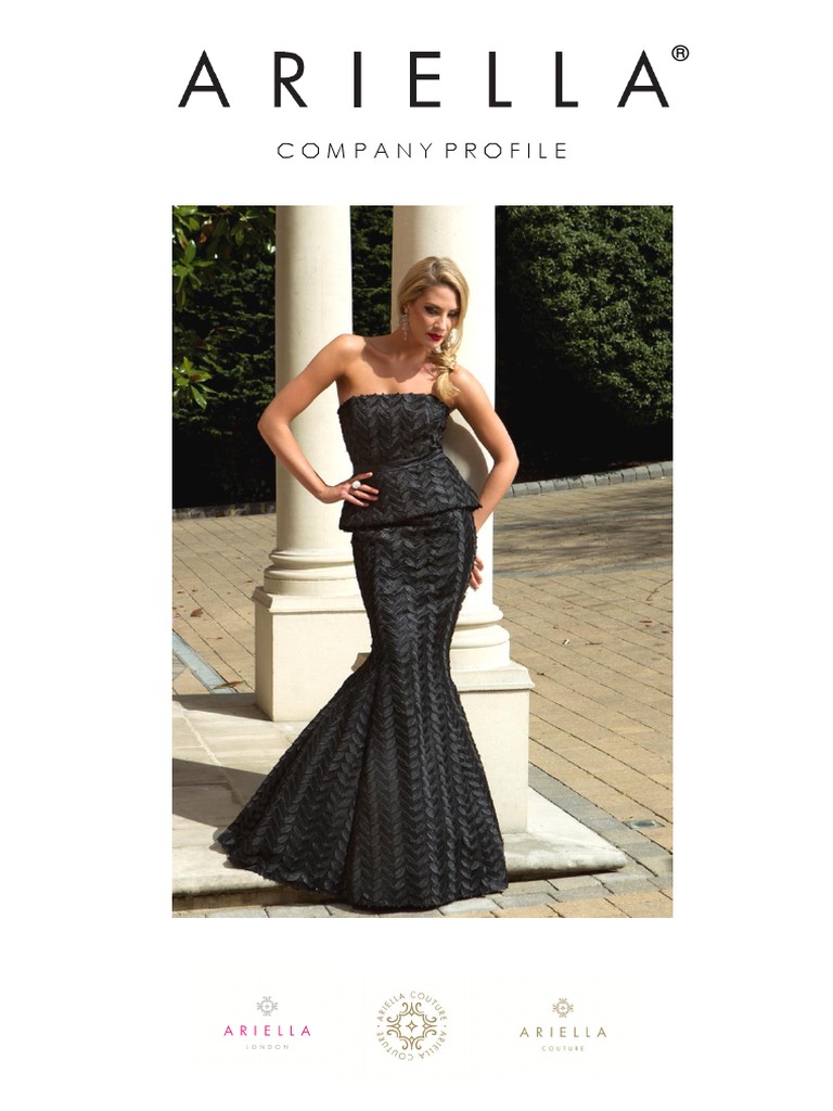 Company Profile Sample For Clothing Design Studio PDF | PDF | Fashion ...