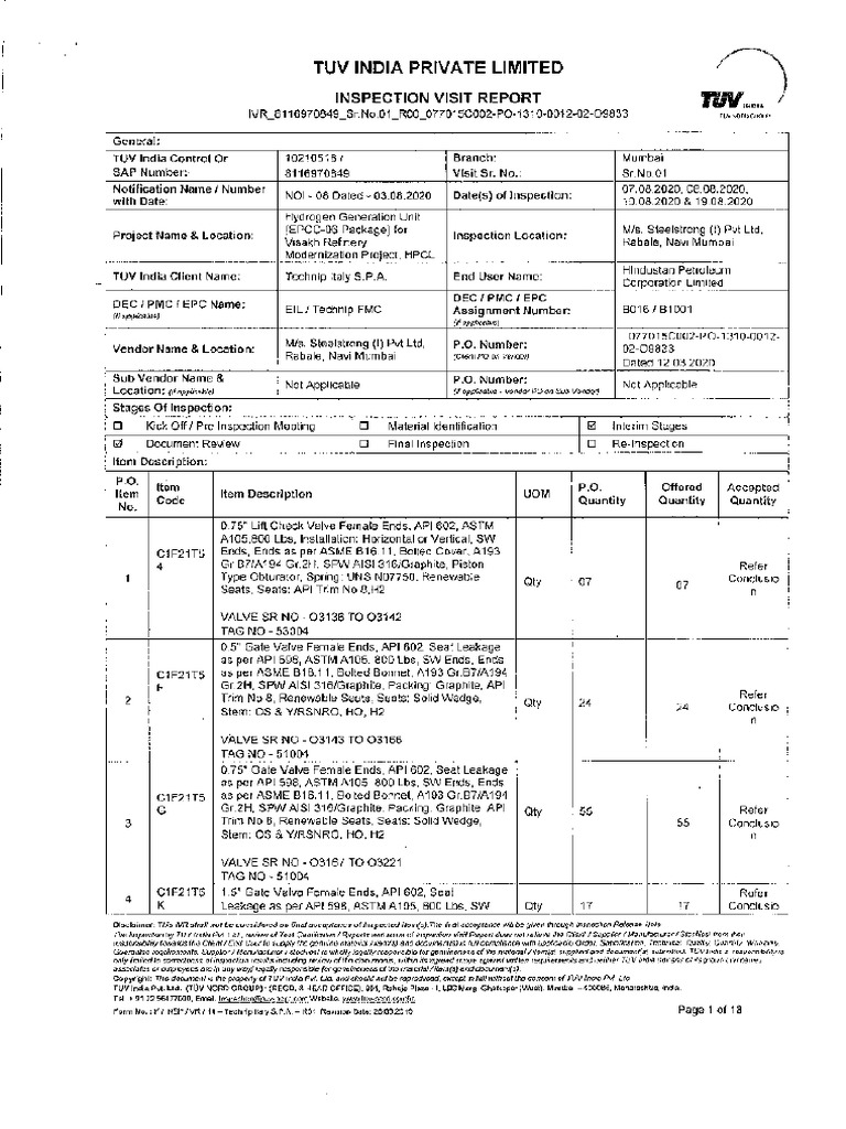 Technip Docs PDF | PDF