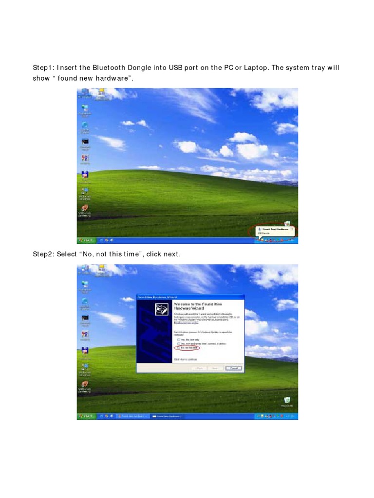 WinXP SP2 BT Installation | PDF