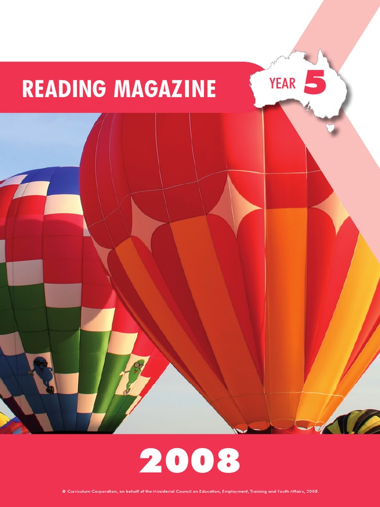 NAPLAN 2008 Final Test Reading Magazine Year 5 | PDF | Frog | Amphibian