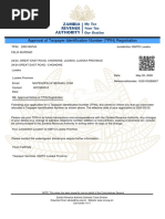 Zambia Taxpayer Identification Certificate | PDF