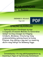 Agyu (Epiko NG Mindanao) | PDF