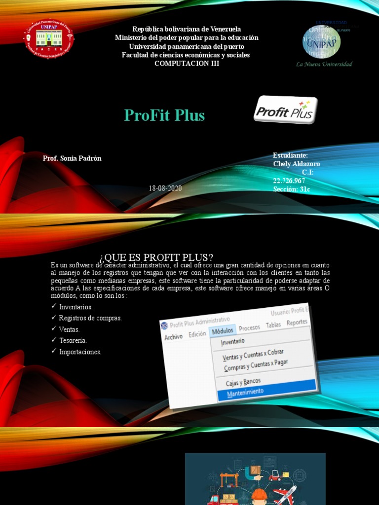 Sistemas Profit Plus | PDF | Bancos | Servidor SQL de Microsoft