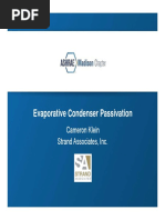 Cooling Tower Passivation Procedures | PDF