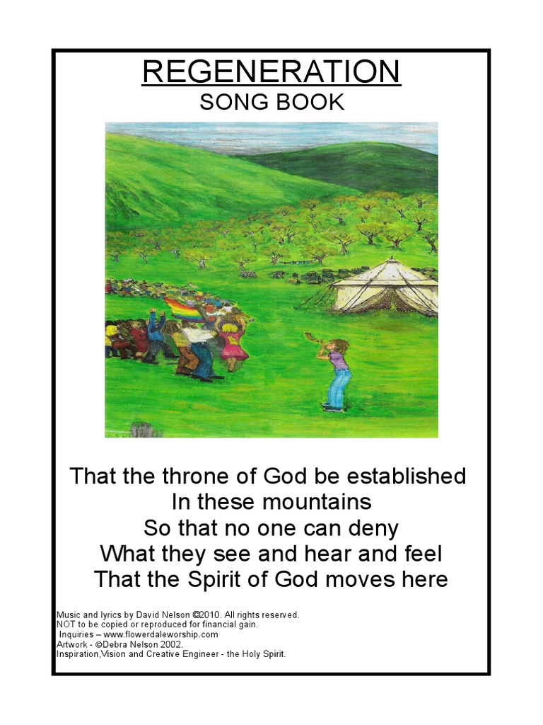 Regeneration Song Book | PDF | Glory (Religion) | God