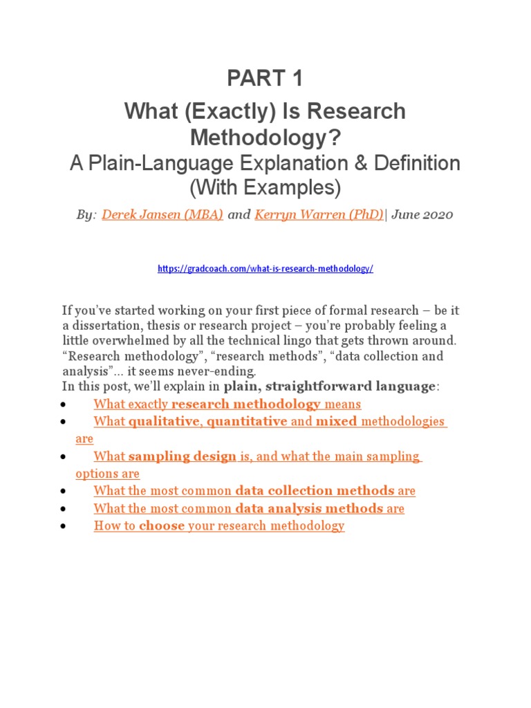 PART 1 What Is Research | PDF