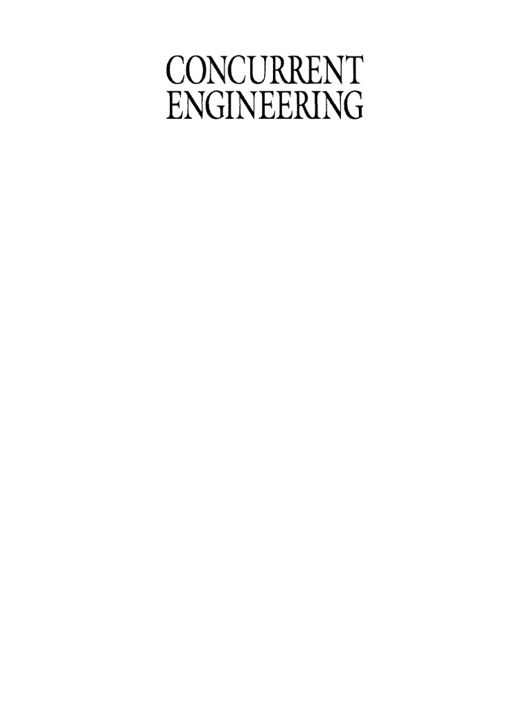 Concurrent Engineering | PDF | Product Lifecycle | Computer Aided Design