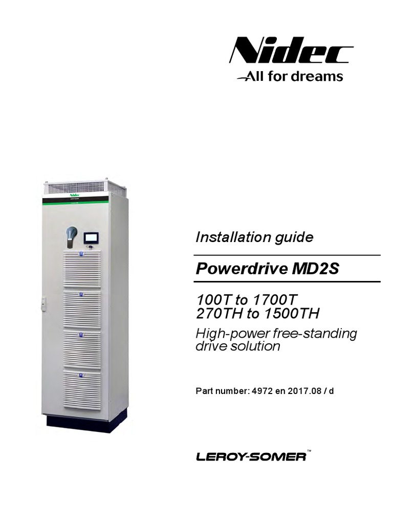 Emerson MD2 Drive Manual | PDF | Electromagnetic Compatibility ...