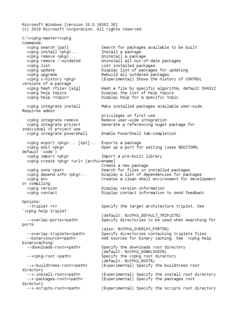 VCPKG Error | PDF | Zip (File Format) | Directory (Computing)