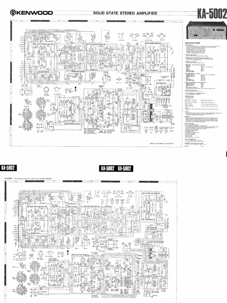 Trio Kenwood - Ka 5002 PDF | PDF