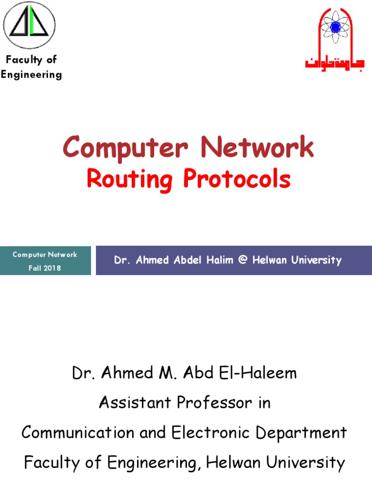 Computer Network: Routing Protocols | PDF | Routing | Internet Architecture