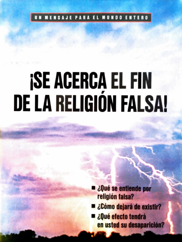 El Fin de La Religion Falsa | PDF | Biblia | Libro de revelación