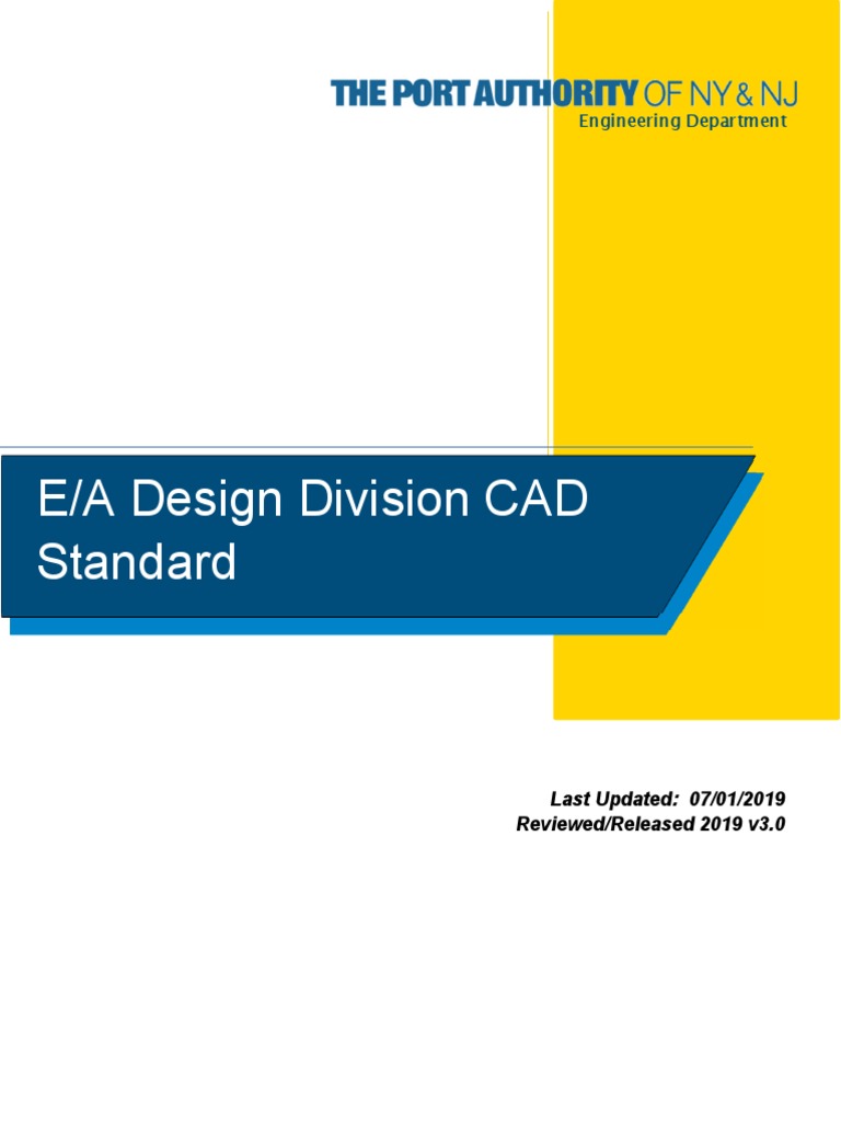 EAD CAD Standard Manual PDF | PDF | Auto Cad | Computer File
