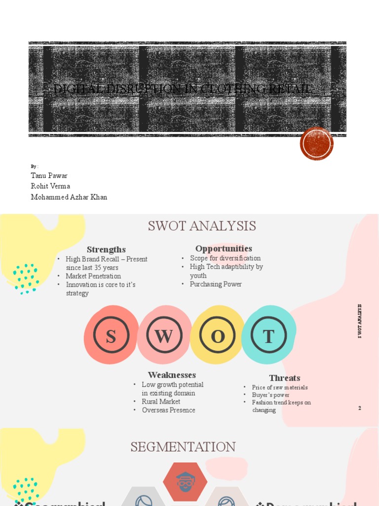 Digital Disruption in Clothing Retail | PDF