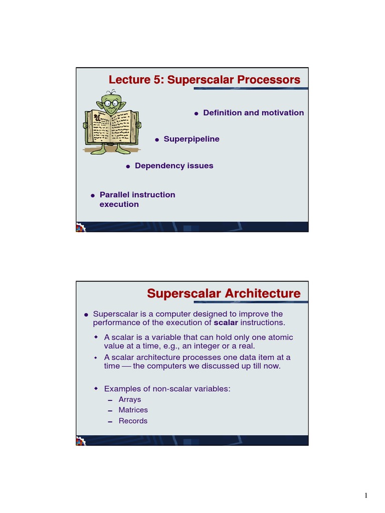 Lect5 PDF | Download Free PDF | Parallel Computing | Central Processing Unit