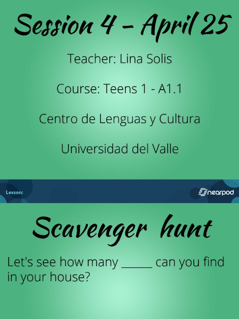 Session 4 - Teens 1 | PDF
