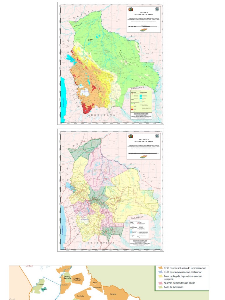 Mapas Del TIPNIS | PDF