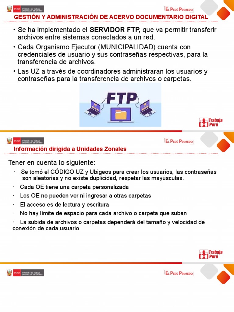 Ges y Adm de Acervo Documentario Digital | PDF | Protocolo de ...