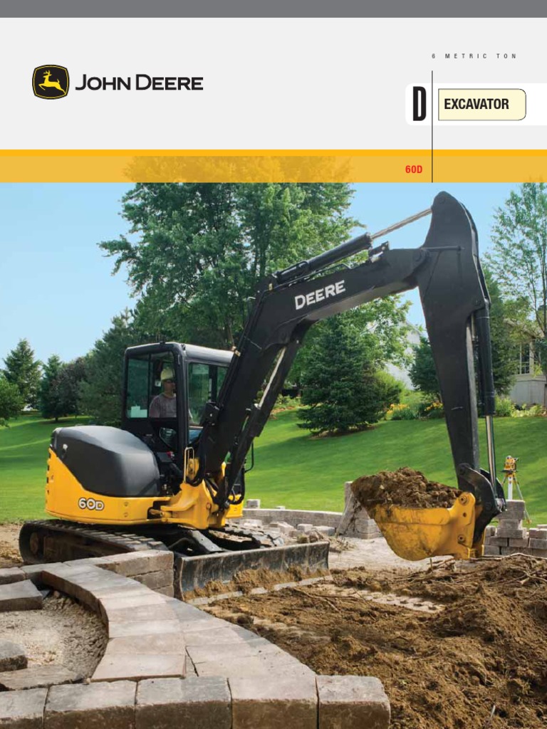 Introducing the Deere 60D: A Highly Capable Compact Excavator for ...