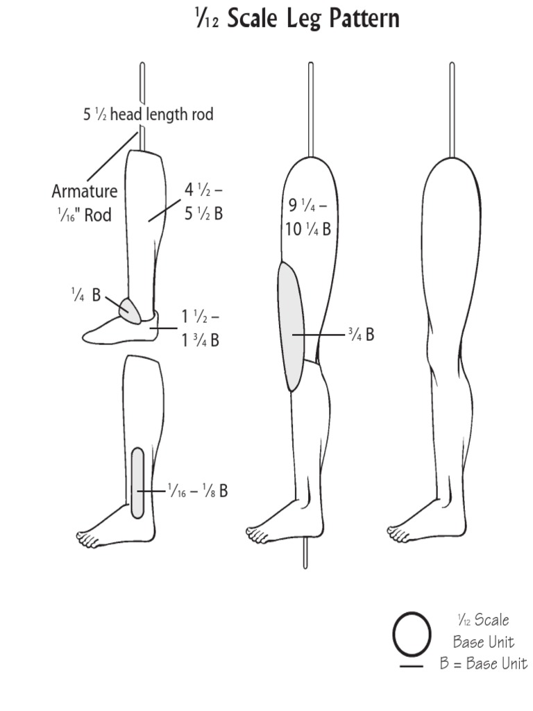 Scale Leg Pattern: 4 - 5 B 9 - 10 B Armature " Rod | PDF | Nature