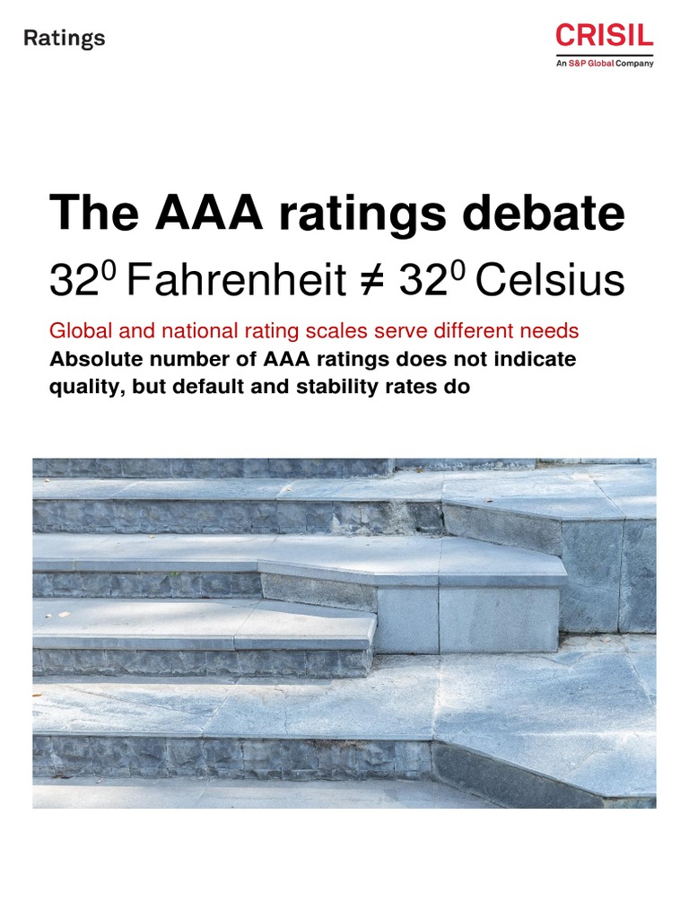 The AAA Ratings Debate 320 Fahrenheit Not Equal 320 Celsius | PDF ...