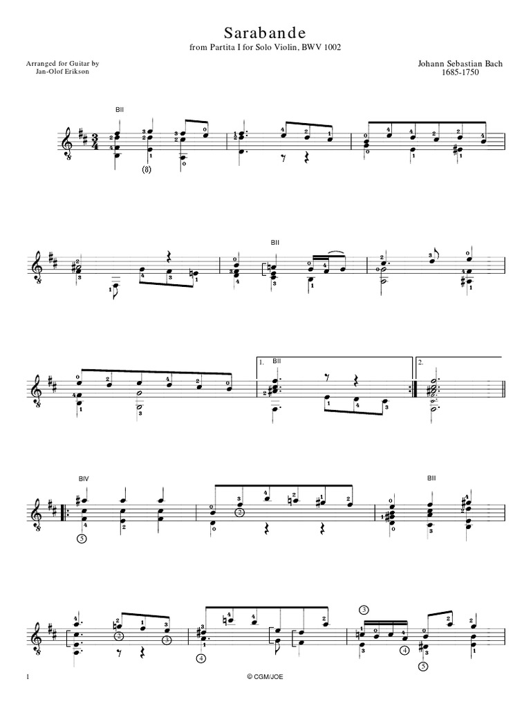 Sarabande PDF | PDF