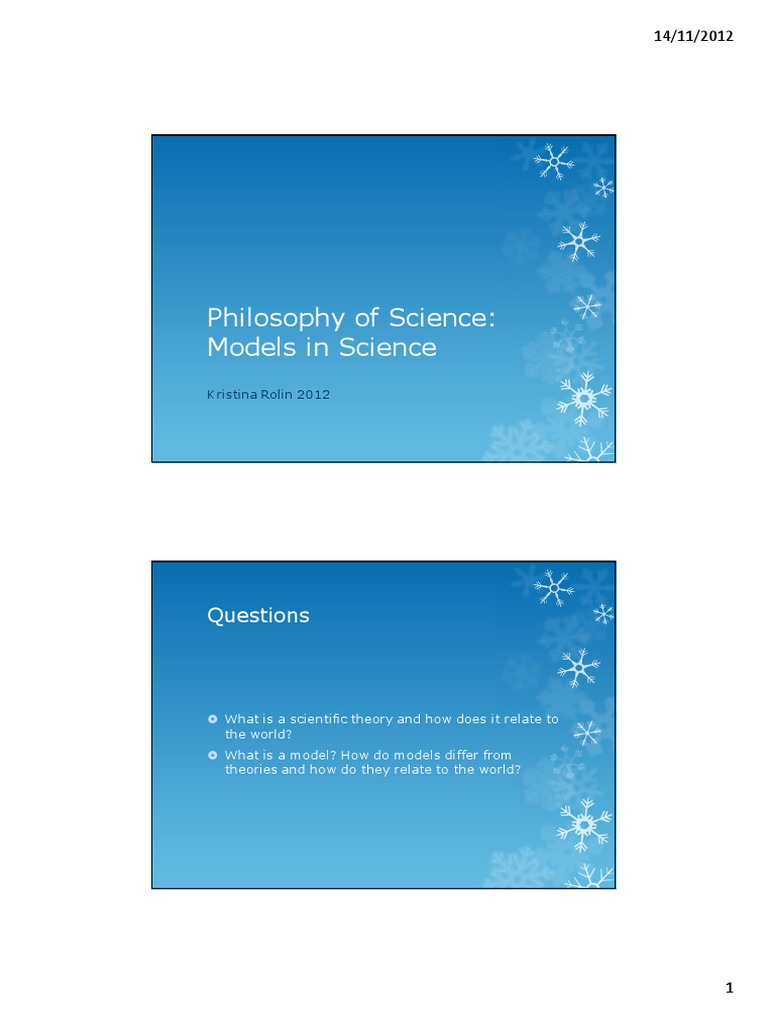 Kristina Rolin, Models Sunumu | PDF | Theory | Hypothesis