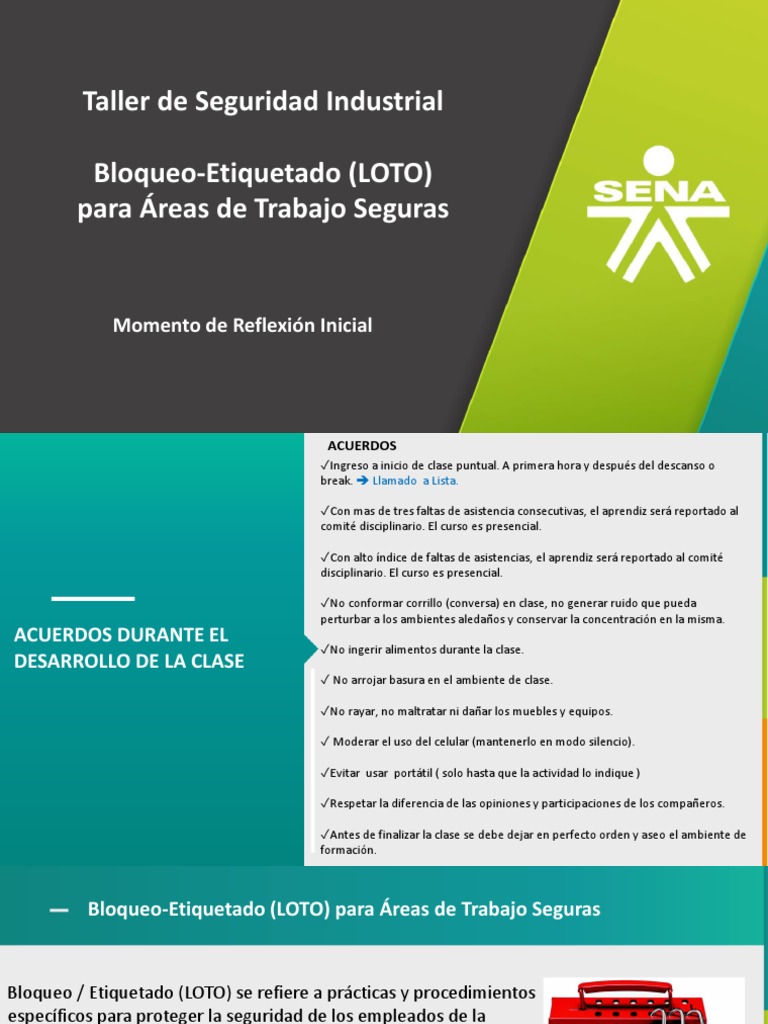 7 Pasos para Bloqueo y Etiquetado LOTO | PDF | Administración de ...